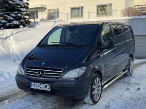 Black Mercedes-Benz Vito 2006 in Vilnius, with an engine capacity of 2.20 L and mileage of 376 thousand km for 5400 €, photo 3 on AUTOMOTO.COM.LV