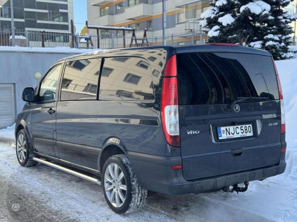 Black Mercedes-Benz Vito 2006 in Vilnius, with an engine capacity of 2.20 L and mileage of 376 thousand km for 5400 €, photo 4 on AUTOMOTO.COM.LV
