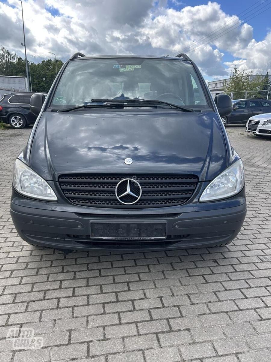 Melns Mercedes-Benz Vito 2006 Marijampole, ar dzinēja tilpumu 2.20 L un nobraukumu 375 tūkst. km par 3600 €, foto 3 vietnē AUTOMOTO.COM.LV