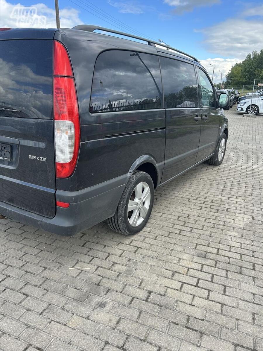 Melns Mercedes-Benz Vito 2006 Marijampole, ar dzinēja tilpumu 2.20 L un nobraukumu 375 tūkst. km par 3600 €, foto 5 vietnē AUTOMOTO.COM.LV