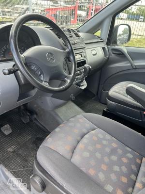 Melns Mercedes-Benz Vito 2006 Marijampole, ar dzinēja tilpumu 2.20 L un nobraukumu 375 tūkst. km par 3600 €, foto 8 vietnē AUTOMOTO.COM.LV