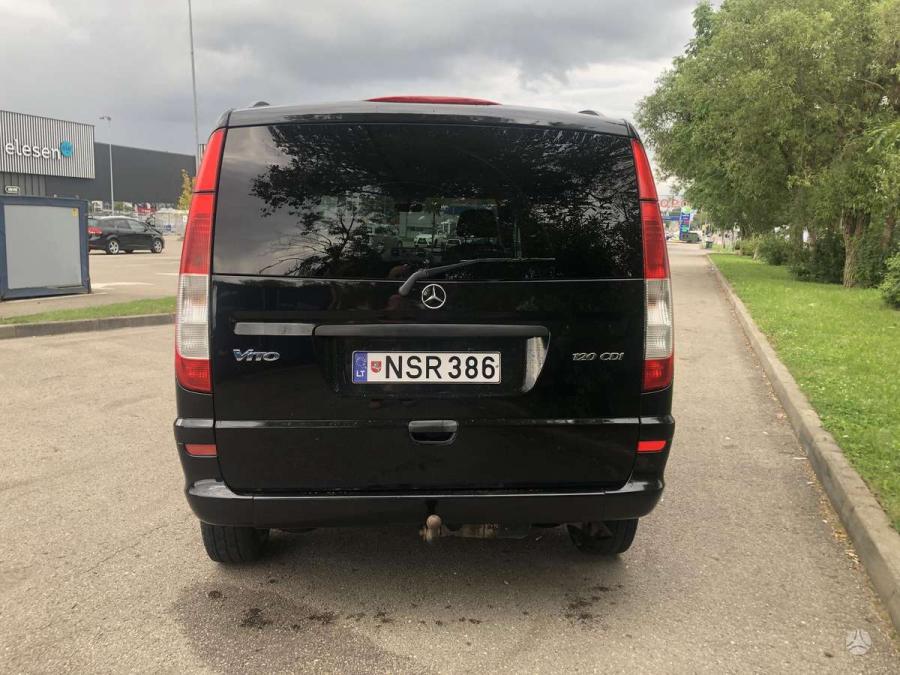 Melns Mercedes-Benz Vito 2010 Šauļi, ar dzinēja tilpumu 2.99 L un nobraukumu 279 tūkst. km par 5299 €, foto 5 vietnē AUTOMOTO.COM.LV