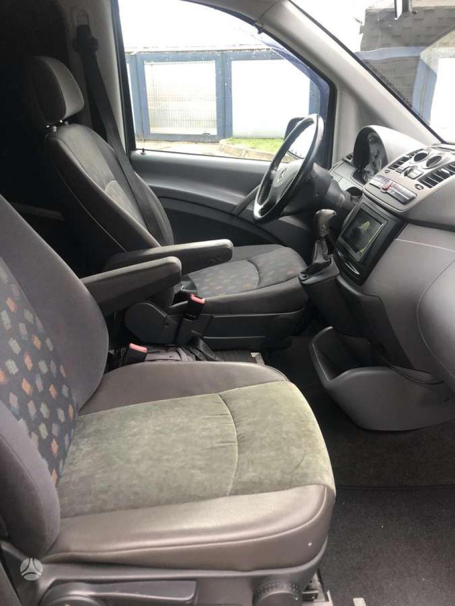 Melns Mercedes-Benz Vito 2010 Šauļi, ar dzinēja tilpumu 2.99 L un nobraukumu 279 tūkst. km par 5299 €, foto 12 vietnē AUTOMOTO.COM.LV