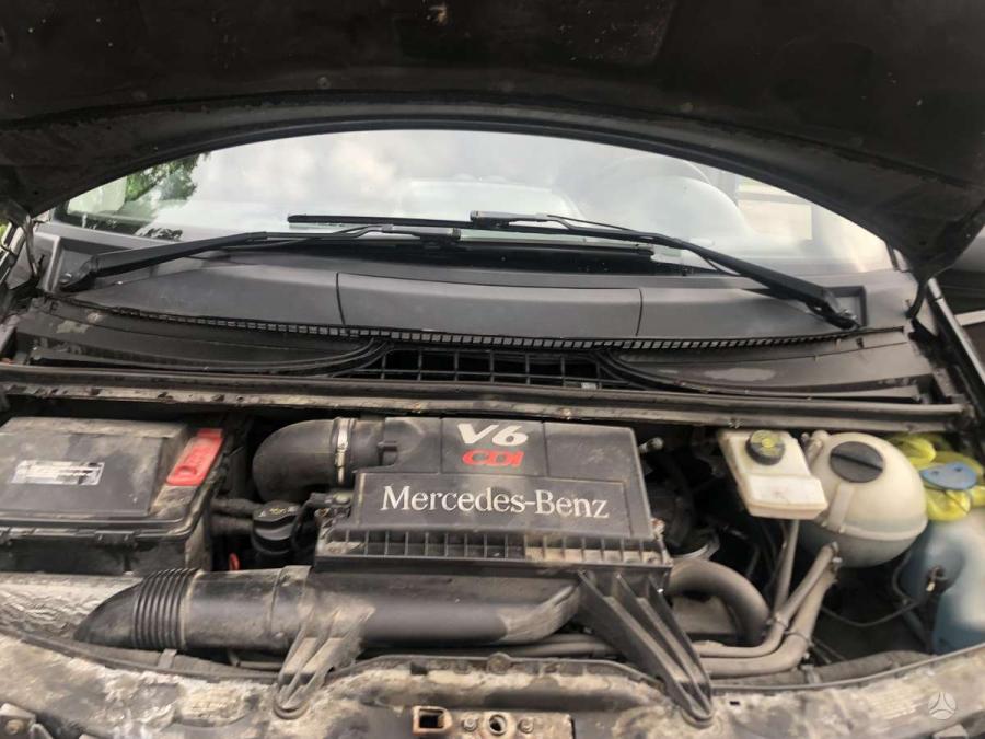 Melns Mercedes-Benz Vito 2010 Šauļi, ar dzinēja tilpumu 2.99 L un nobraukumu 279 tūkst. km par 5299 €, foto 27 vietnē AUTOMOTO.COM.LV