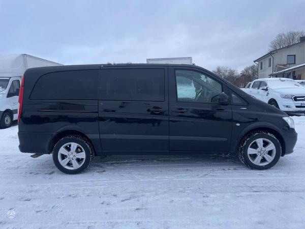 Melns Mercedes-Benz Vito 2011 Tauragė, ar dzinēja tilpumu 2.10 L un nobraukumu 310 tūkst. km par 7700 €, foto 1 vietnē AUTOMOTO.COM.LV