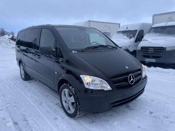 Melns Mercedes-Benz Vito 2011 Tauragė, ar dzinēja tilpumu 2.10 L un nobraukumu 310 tūkst. km par 7700 €, foto 3 vietnē AUTOMOTO.COM.LV