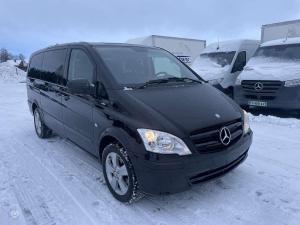 Black Mercedes-Benz Vito 2011 in Taurage, with an engine capacity of 2.10 L and mileage of 310 thousand km for 7700 €, photo 3 on AUTOMOTO.COM.LV
