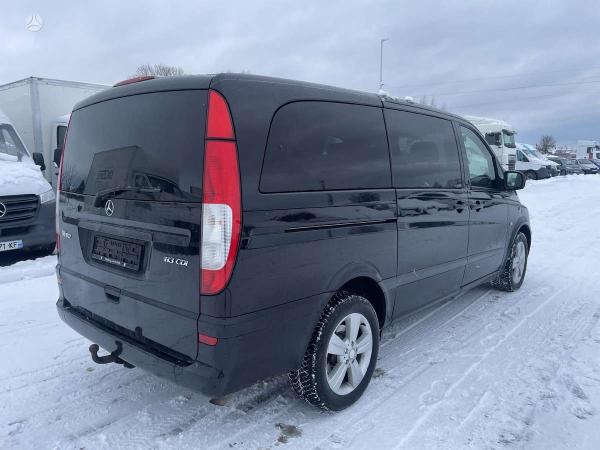 Melns Mercedes-Benz Vito 2011 Tauragė, ar dzinēja tilpumu 2.10 L un nobraukumu 310 tūkst. km par 7700 €, foto 4 vietnē AUTOMOTO.COM.LV