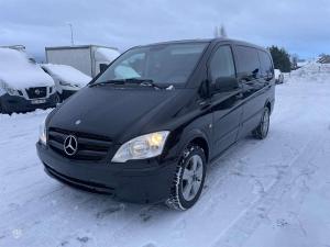 Black Mercedes-Benz Vito 2011 in Taurage, with an engine capacity of 2.10 L and mileage of 310 thousand km for 7700 €, photo 5 on AUTOMOTO.COM.LV