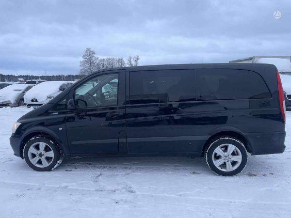 Melns Mercedes-Benz Vito 2011 Tauragė, ar dzinēja tilpumu 2.10 L un nobraukumu 310 tūkst. km par 7700 €, foto 7 vietnē AUTOMOTO.COM.LV