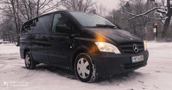 Melns Mercedes-Benz Vito 2012 Viļņa, ar dzinēja tilpumu 2.14 L un nobraukumu 276 tūkst. km par 10500 €, foto 1 vietnē AUTOMOTO.COM.LV