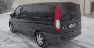 Black Mercedes-Benz Vito 2012 in Vilnius, with an engine capacity of 2.14 L and mileage of 276 thousand km for 10500 €, photo 5 on AUTOMOTO.COM.LV