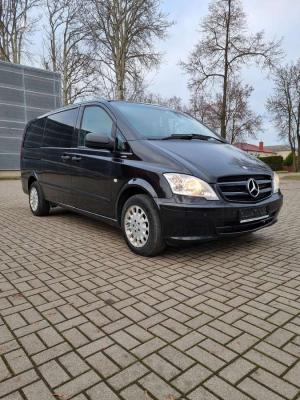 Black Mercedes-Benz Vito 2013 in Marijampole, with an engine capacity of 2.20 L and mileage of 433 thousand km for 6750 €, photo  on AUTOMOTO.COM.LV