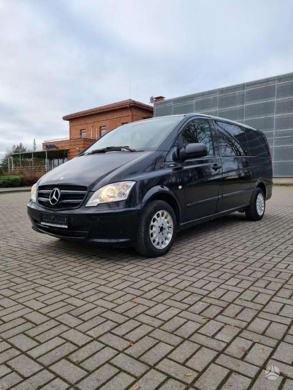 Melns Mercedes-Benz Vito 2013 Marijampole, ar dzinēja tilpumu 2.20 L un nobraukumu 433 tūkst. km par 6750 €, foto 3 vietnē AUTOMOTO.COM.LV
