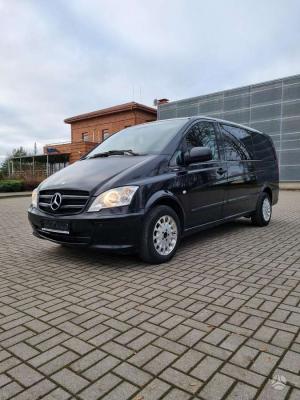 Black Mercedes-Benz Vito 2013 in Marijampole, with an engine capacity of 2.20 L and mileage of 433 thousand km for 6750 €, photo 3 on AUTOMOTO.COM.LV