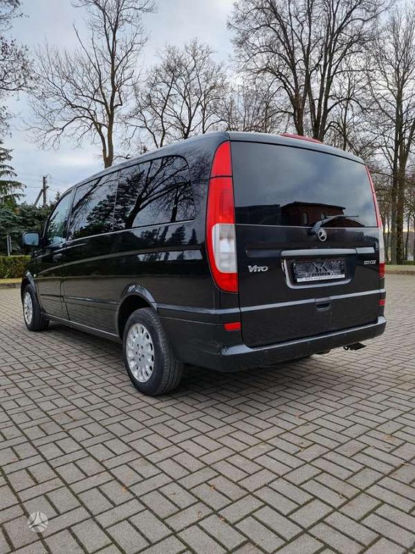 Melns Mercedes-Benz Vito 2013 Marijampole, ar dzinēja tilpumu 2.20 L un nobraukumu 433 tūkst. km par 6750 €, foto 4 vietnē AUTOMOTO.COM.LV
