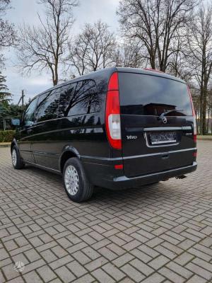 Black Mercedes-Benz Vito 2013 in Marijampole, with an engine capacity of 2.20 L and mileage of 433 thousand km for 6750 €, photo 4 on AUTOMOTO.COM.LV