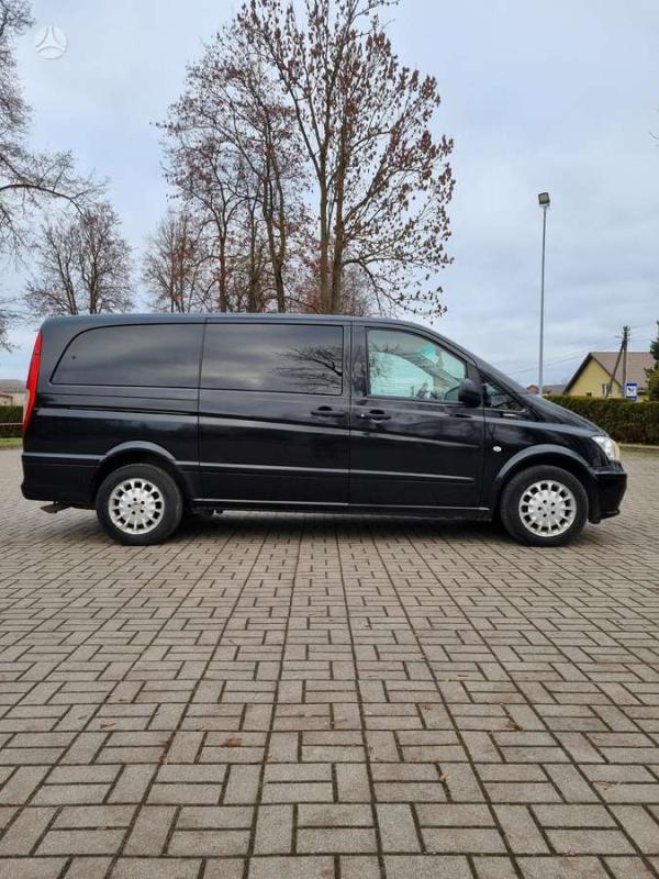 Melns Mercedes-Benz Vito 2013 Marijampole, ar dzinēja tilpumu 2.20 L un nobraukumu 433 tūkst. km par 6750 €, foto 5 vietnē AUTOMOTO.COM.LV