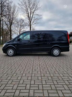 Black Mercedes-Benz Vito 2013 in Marijampole, with an engine capacity of 2.20 L and mileage of 433 thousand km for 6750 €, photo 6 on AUTOMOTO.COM.LV