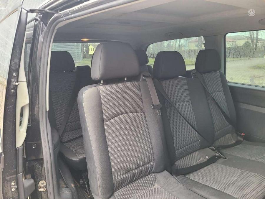 Black Mercedes-Benz Vito 2013 in Marijampole, with an engine capacity of 2.20 L and mileage of 433 thousand km for 6750 €, photo 11 on AUTOMOTO.COM.LV
