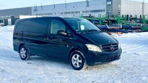 Melns Mercedes-Benz Vito 2013 Kauņa, ar dzinēja tilpumu 2.20 L un nobraukumu 400 tūkst. km par 7499 €, foto  vietnē AUTOMOTO.COM.LV
