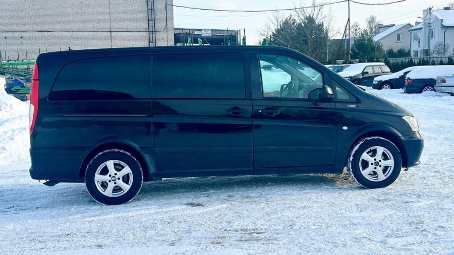 Melns Mercedes-Benz Vito 2013 Kauņa, ar dzinēja tilpumu 2.20 L un nobraukumu 400 tūkst. km par 7499 €, foto 2 vietnē AUTOMOTO.COM.LV
