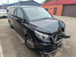 Melns Mercedes-Benz Vito 2016 Kauņa, ar dzinēja tilpumu 2.20 L un nobraukumu 250 tūkst. km par 11500 €, foto  vietnē AUTOMOTO.COM.LV