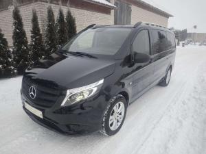 Melns Mercedes-Benz Vito 2017 Telšiai, ar dzinēja tilpumu 2.20 L un nobraukumu 175 tūkst. km par 18700 €, foto  vietnē AUTOMOTO.COM.LV