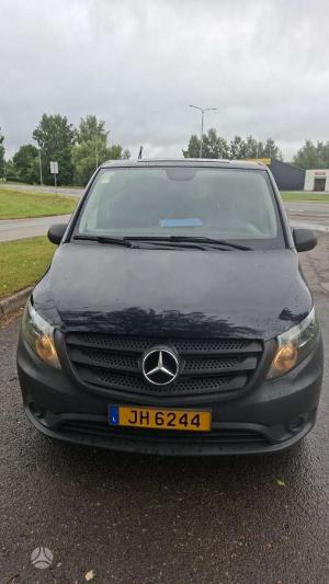 Melns Mercedes-Benz Vito 2017 Tauragė, ar dzinēja tilpumu 2.10 L un nobraukumu 319 tūkst. km par 10900 €, foto 3 vietnē AUTOMOTO.COM.LV