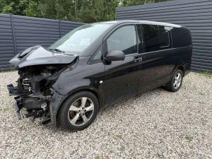 Melns Mercedes-Benz Vito 2017 Kauņa, ar dzinēja tilpumu 2.14 L un nobraukumu 221 tūkst. km par 8800 €, foto  vietnē AUTOMOTO.COM.LV