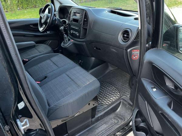 Melns Mercedes-Benz Vito 2017 Viļņa, ar dzinēja tilpumu 1.60 L un nobraukumu 290 tūkst. km par 7600 €, foto 10 vietnē AUTOMOTO.COM.LV