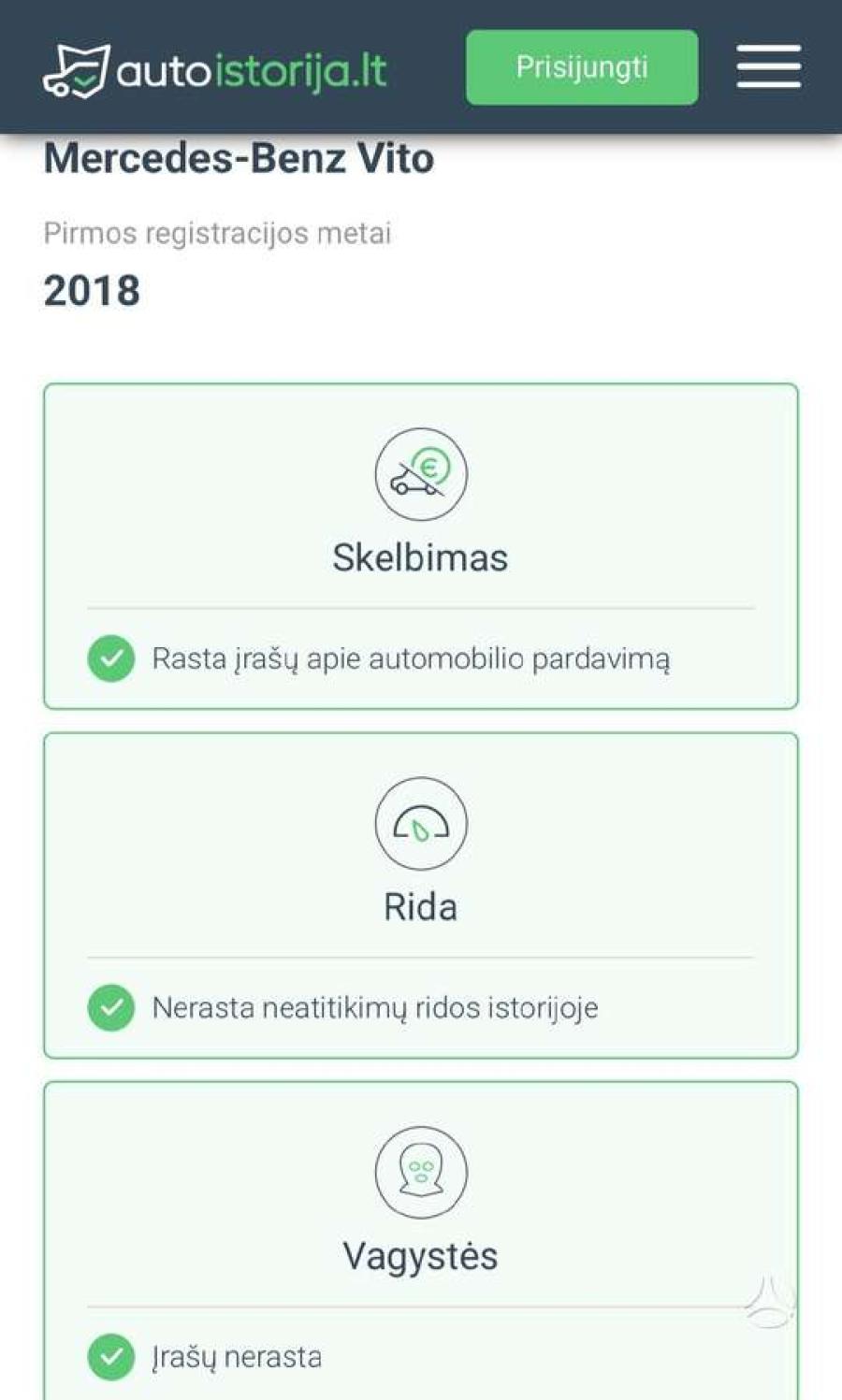 Черный Мерседес Вито 2018 в Каунас, объемом двигателя 2.14 л и пробегом 242 тыс. км за 17000 €, фото 19 на AUTOMOTO.COM.LV