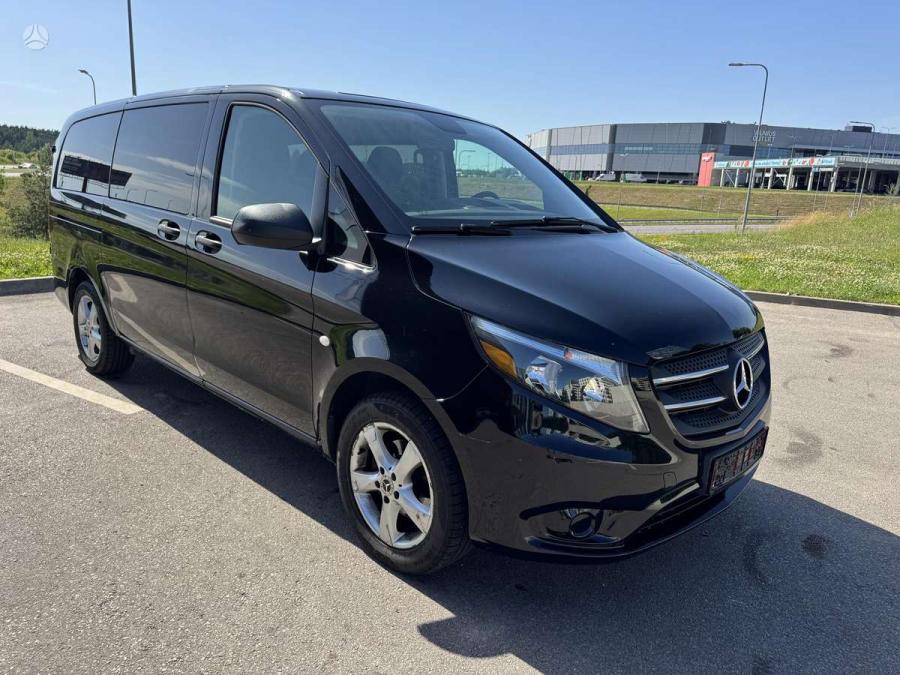 Melns Mercedes-Benz Vito 2018 Viļņa, ar dzinēja tilpumu 2.00 L un nobraukumu 103 tūkst. km par 17500 €, foto 9 vietnē AUTOMOTO.COM.LV