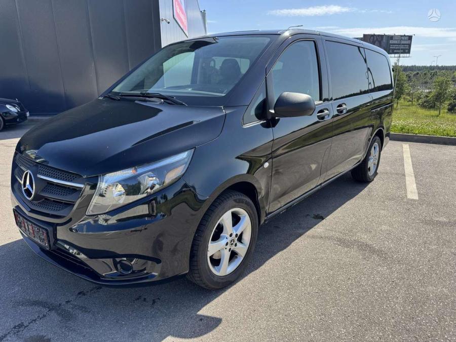 Melns Mercedes-Benz Vito 2018 Viļņa, ar dzinēja tilpumu 2.00 L un nobraukumu 103 tūkst. km par 17500 €, foto 10 vietnē AUTOMOTO.COM.LV