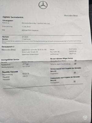 Черный Мерседес Вито 2018 в Вилкавишкис, объемом двигателя 2.10 л и пробегом 152 тыс. км за 19600 €, фото 15 на AUTOMOTO.COM.LV