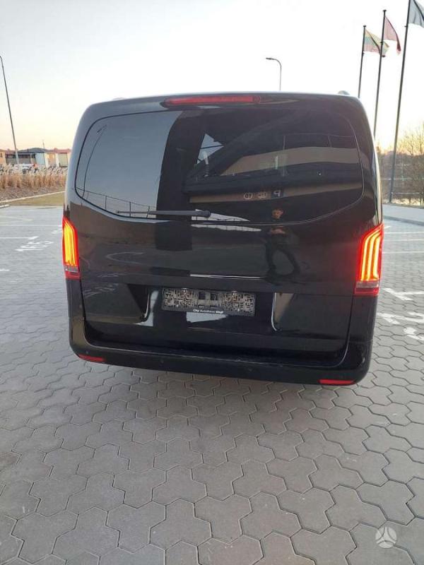 Black Mercedes-Benz Vito 2019 in Vilnius, with an engine capacity of 2.14 L and mileage of 132 thousand km for 39850 €, photo 11 on AUTOMOTO.COM.LV