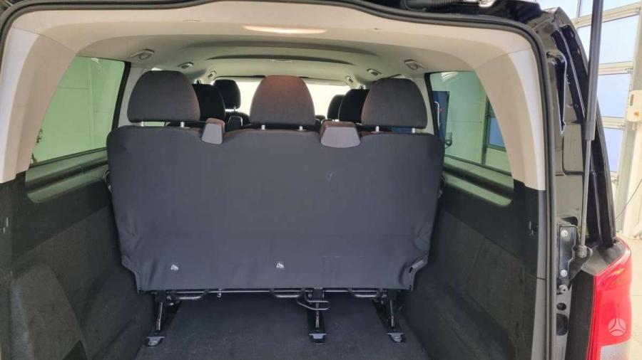 Melns Mercedes-Benz Vito 2019 Radviliškis, ar dzinēja tilpumu 1.95 L un nobraukumu 266 tūkst. km par 18089 €, foto 11 vietnē AUTOMOTO.COM.LV