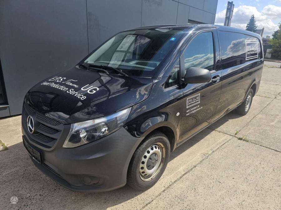 Melns Mercedes-Benz Vito 2019 Kelmė, ar dzinēja tilpumu 2.14 L un nobraukumu 321 tūkst. km par 8700 €, foto 4 vietnē AUTOMOTO.COM.LV