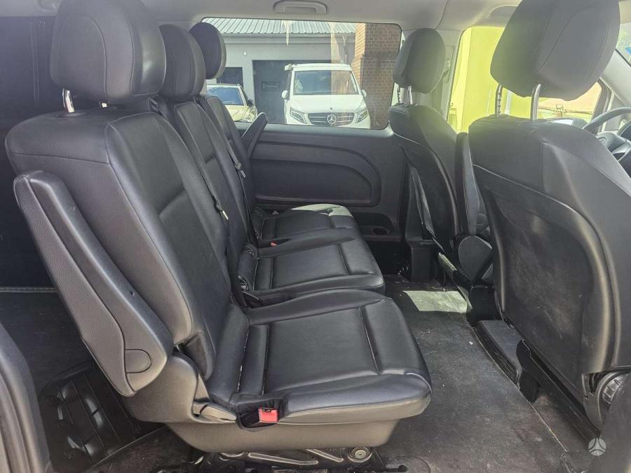 Melns Mercedes-Benz Vito 2019 Kelmė, ar dzinēja tilpumu 2.14 L un nobraukumu 321 tūkst. km par 8700 €, foto 18 vietnē AUTOMOTO.COM.LV