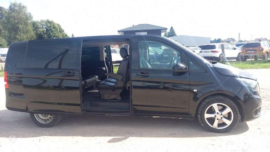 Melns Mercedes-Benz Vito 2019 Tauragė, ar dzinēja tilpumu 0.00 L un nobraukumu 360 tūkst. km par 10300 €, foto 8 vietnē AUTOMOTO.COM.LV