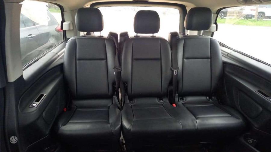 Melns Mercedes-Benz Vito 2019 Tauragė, ar dzinēja tilpumu 0.00 L un nobraukumu 360 tūkst. km par 10300 €, foto 14 vietnē AUTOMOTO.COM.LV