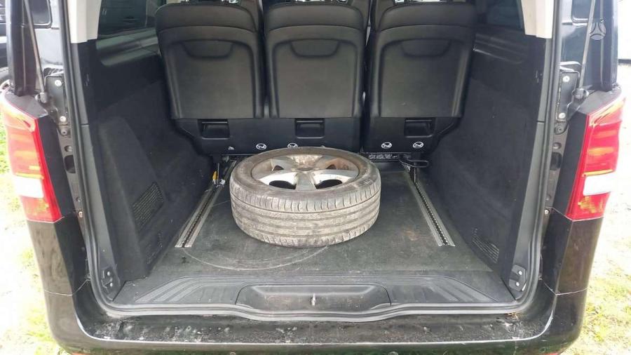 Melns Mercedes-Benz Vito 2019 Tauragė, ar dzinēja tilpumu 0.00 L un nobraukumu 360 tūkst. km par 10300 €, foto 17 vietnē AUTOMOTO.COM.LV