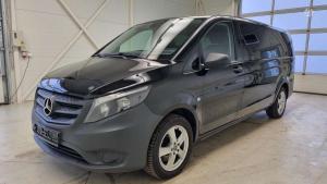 Black Mercedes-Benz Vito 2019 in Radviliskis, with an engine capacity of 1.95 L and mileage of 266 thousand km for 18089 €, photo  on AUTOMOTO.COM.LV