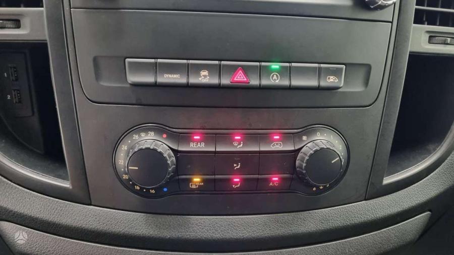 Black Mercedes-Benz Vito 2019 in Radviliskis, with an engine capacity of 1.95 L and mileage of 266 thousand km for 18089 €, photo 23 on AUTOMOTO.COM.LV