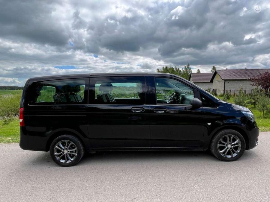 Melns Mercedes-Benz Vito 2019 Šilalė, ar dzinēja tilpumu 2.20 L un nobraukumu 323 tūkst. km par 17390 €, foto 6 vietnē AUTOMOTO.COM.LV