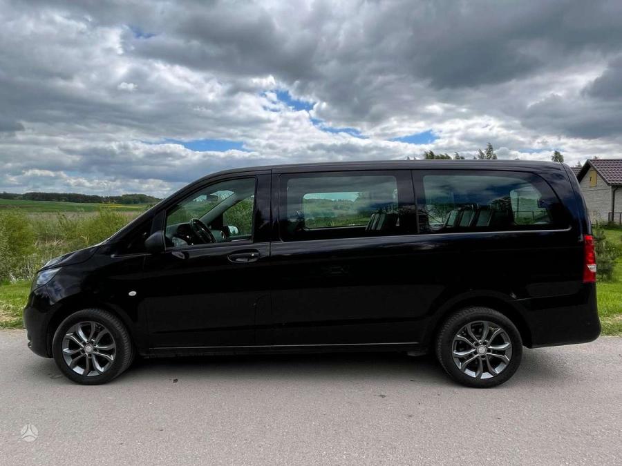 Melns Mercedes-Benz Vito 2019 Šilalė, ar dzinēja tilpumu 2.20 L un nobraukumu 323 tūkst. km par 17390 €, foto 7 vietnē AUTOMOTO.COM.LV