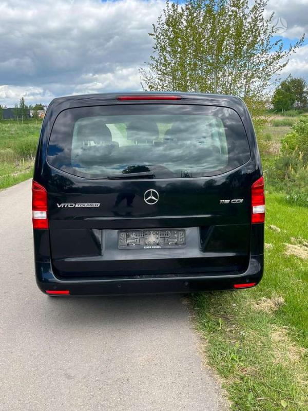 Melns Mercedes-Benz Vito 2019 Šilalė, ar dzinēja tilpumu 2.20 L un nobraukumu 323 tūkst. km par 17390 €, foto 8 vietnē AUTOMOTO.COM.LV