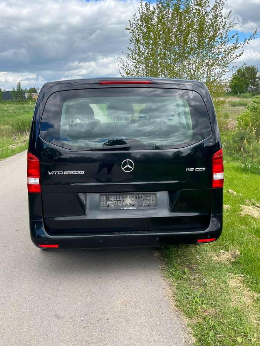 Melns Mercedes-Benz Vito 2019 Šilalė, ar dzinēja tilpumu 2.20 L un nobraukumu 323 tūkst. km par 17390 €, foto 9 vietnē AUTOMOTO.COM.LV