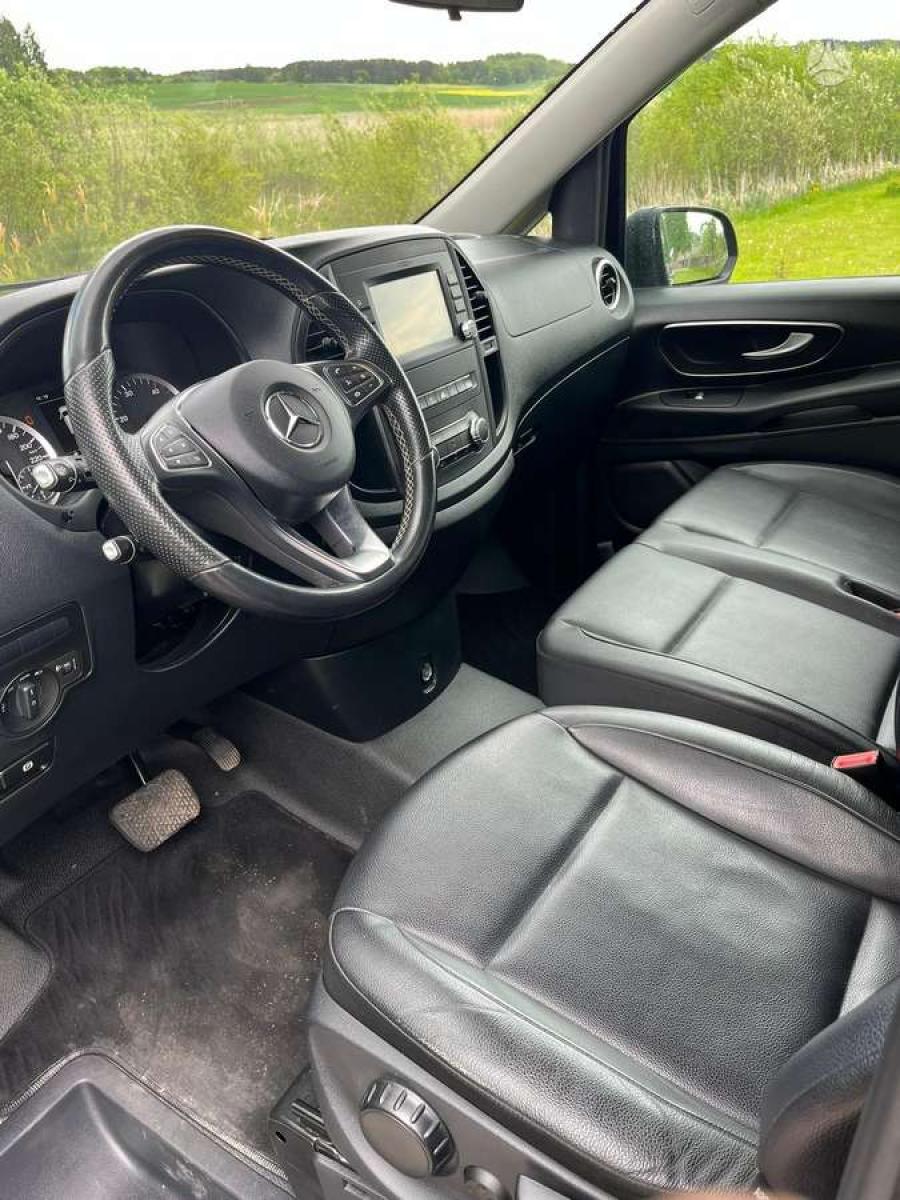 Melns Mercedes-Benz Vito 2019 Šilalė, ar dzinēja tilpumu 2.20 L un nobraukumu 323 tūkst. km par 17390 €, foto 11 vietnē AUTOMOTO.COM.LV