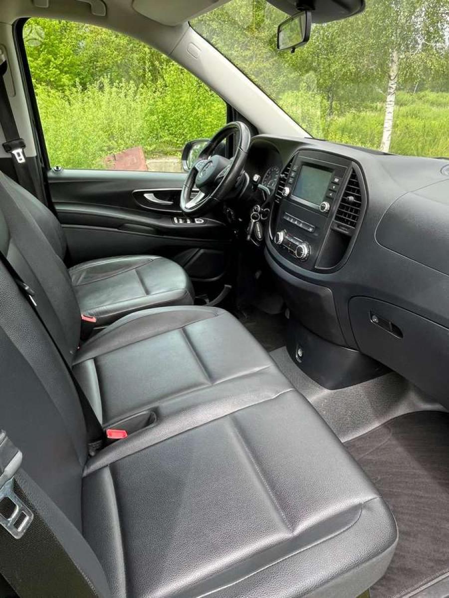 Melns Mercedes-Benz Vito 2019 Šilalė, ar dzinēja tilpumu 2.20 L un nobraukumu 323 tūkst. km par 17390 €, foto 12 vietnē AUTOMOTO.COM.LV